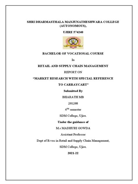 market research of carray cart pdf data analysis quantitative research