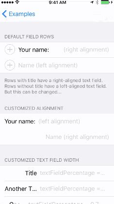 Elegant Ios Form Builder In Swift
