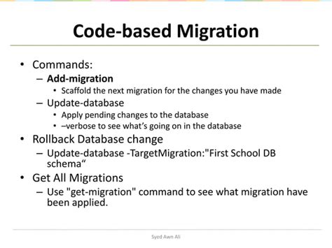Entity Framework Code First Pptx