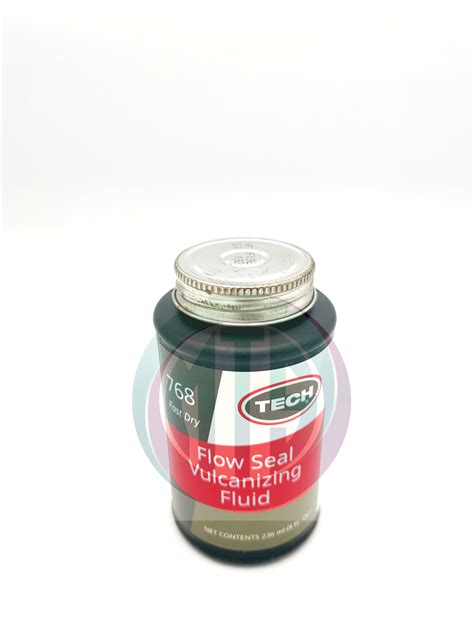 TECH 768 Flow Seal Vulcanizing Fluid 235ml For Tyres Radial TECH Tiptop Gum Tampal Tayar Tube