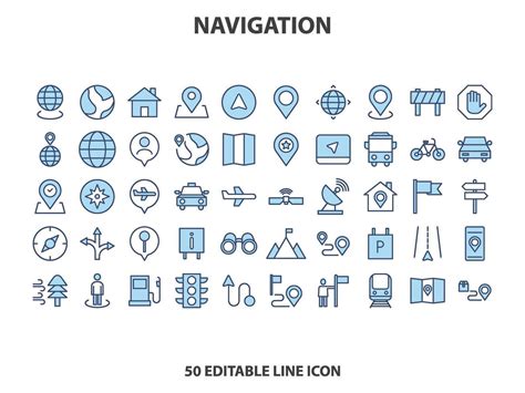 Location Icon Set Containing Map Map Pin Gps Destination Directions Distance Place