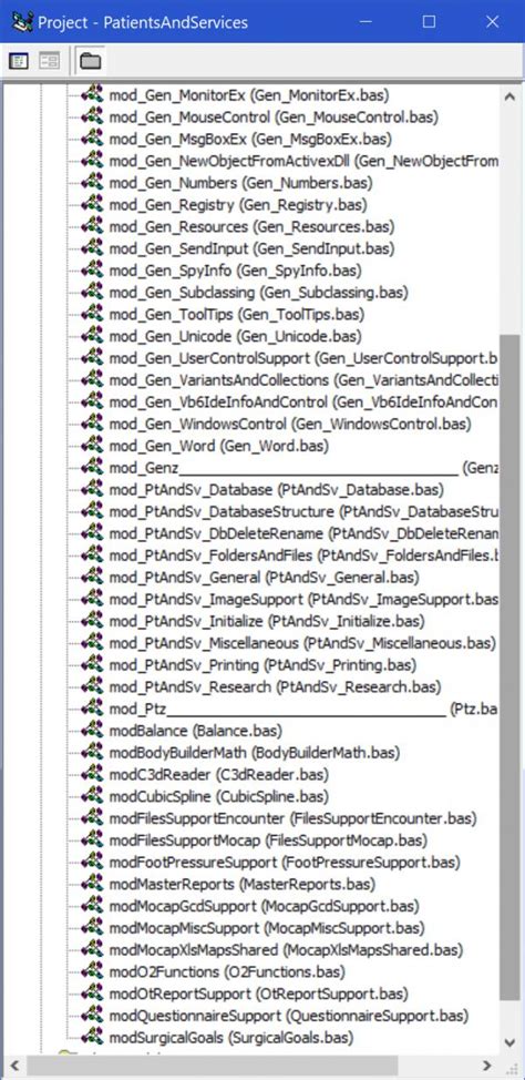 Organization Of Vb6 Source Code Vbforums