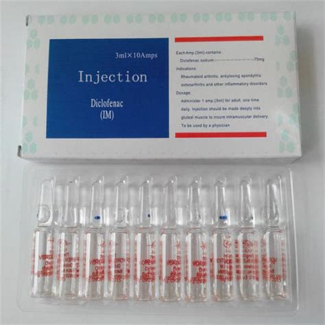 China Diclofenac Injection Diclofenac Sodium Injection Diclofenac China Diclofenac Sodium