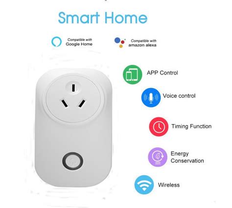 Ezitown Smart Wifi Socket Australian Standard Remote Control Smart Socket With Timing Function