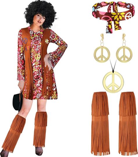 60s Hippie Girl Fashion