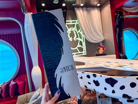 Step Inside Cruellas Bold New Piano Lounge On The Disney Destiny