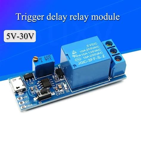jual module delay relay low trigger timer switch control dc 5 30v 10a