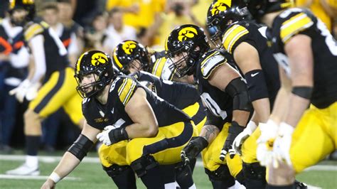 Iowa Footballs Logan Jones Beau Stephens Ap First Team All America