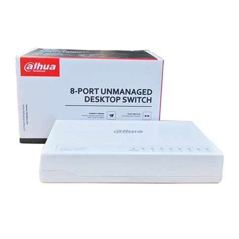 Dahua 8 Port 10 100 Desktop Switch Dh Pfs3008 8et L Infotec Estore