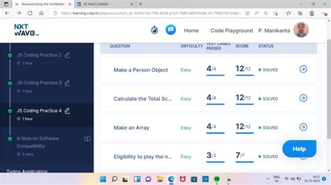 manikanta peruri on linkedin day javascript