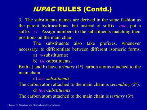 Ppt Chapter 3 Structure And Stereochemistry Of Alkanes Powerpoint