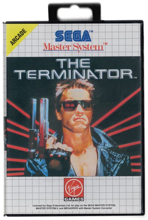 Master System The Terminator Pal Complete Mint