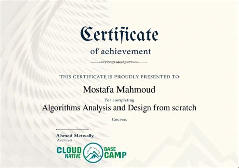 Mostafa Mahmoud On Linkedin Algorithms Cloudnativebasecamp 36 Comments