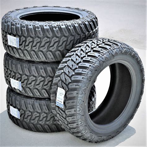 Set Of 4 Maxtrek Mud Trac Lt 33x1250r15 108q C 6 Ply