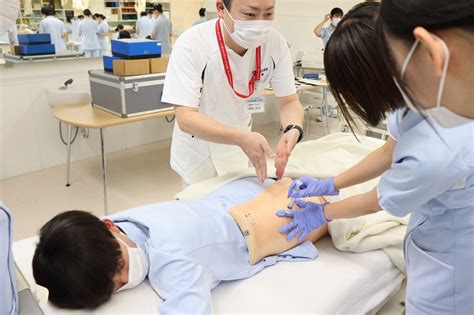 【看護学科】注射の練習💉 河原医療大学校