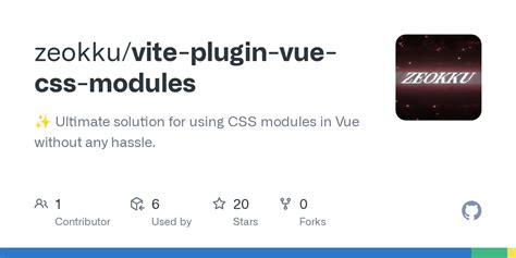 Github Zeokkuvite Plugin Vue Css Modules Ultimate Solution For