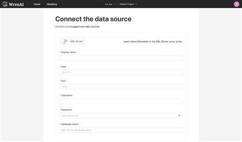 Microsoft Sql Server Wren Ai