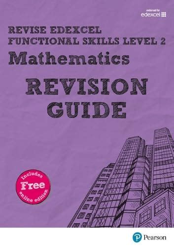 Pearson Revise Edexcel Functional Skills Maths Level 2 Revision Guide