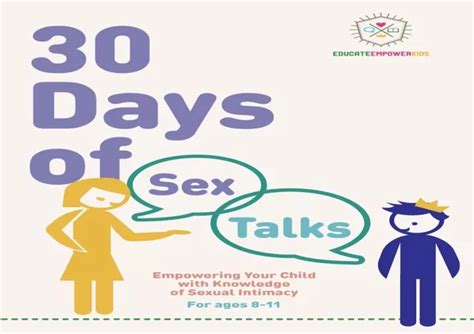Ppt ⚡pdf Download 30 Days Of Sex Talks For Ages 12 Empowering Your