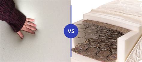 Memory Foam Vs Spring Mattress Mattress Comparison