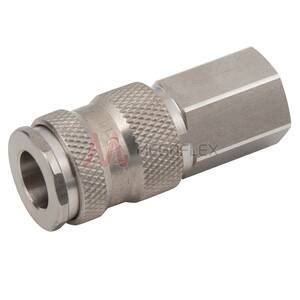 BSPP Female Couplings Stainless Steel Megaflex