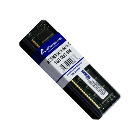 Allcomponents 1gb Pc2100 266hz Ddr Desktop Memory 5600