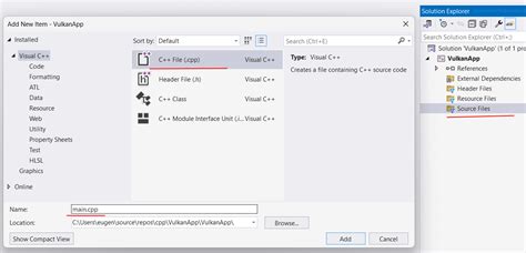 Vulkan и C Первое приложение с Vulkan