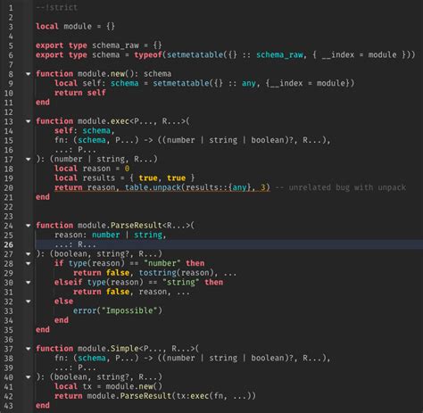 Luau Generic Parameters Specifically Variadic Namespace Scope Is