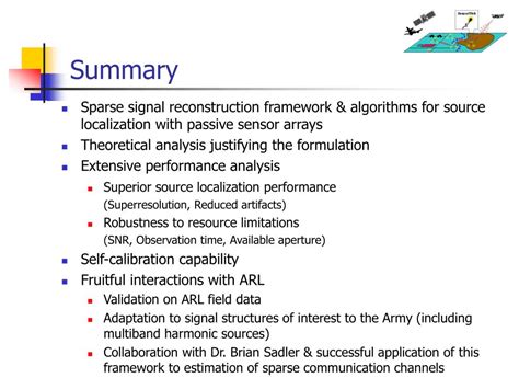 Ppt A Sparse Signal Reconstruction Perspective For Source Localization With Sensor Arrays