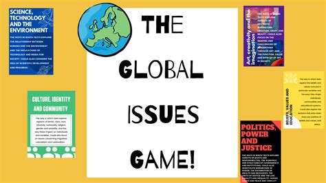 IB English Literature Global Issues Game Teaching Resources