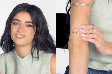 Dixie D Amelio Vuole Togliere I Suoi Tatuaggi Ecco Il Motivo