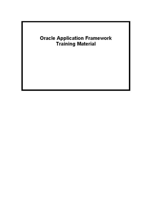 Oaf Pdf Java Servlet Modelviewcontroller