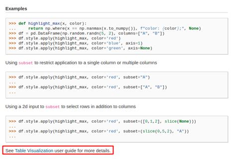 Tst Fix Doctests In Stylepy · Issue 42759 · Pandas Devpandas · Github