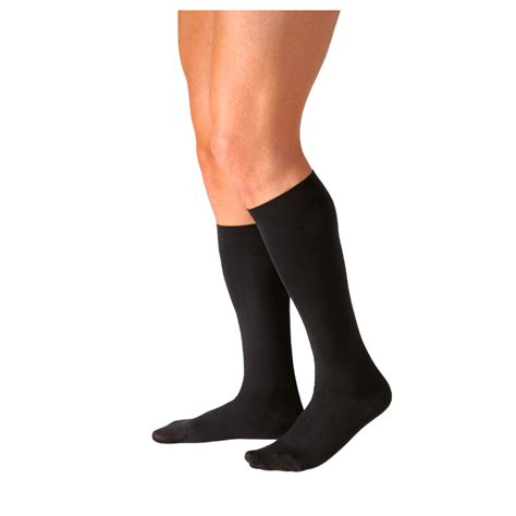 Jobst For Men Compression Socks Knee High 15 20mmhg Black Extra Large