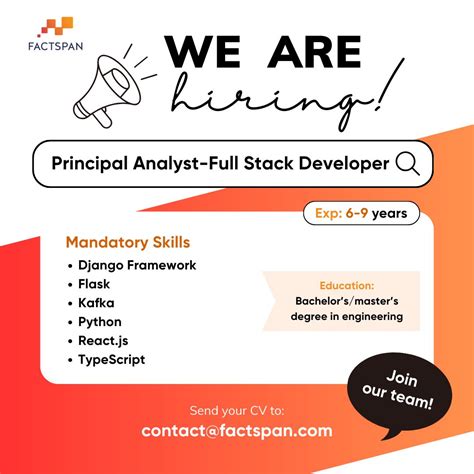 Factspan Analytics Is Hiring Factspan Posted On The Topic Linkedin