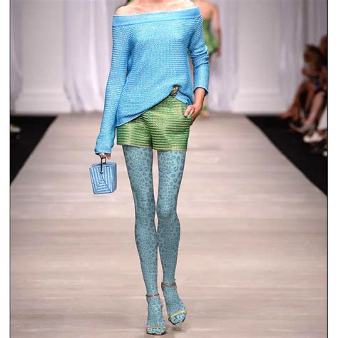 Women Lake Blue Leopard Print Pantyhose Stockings Velvet Fashion Tights Hosiery In Tights From