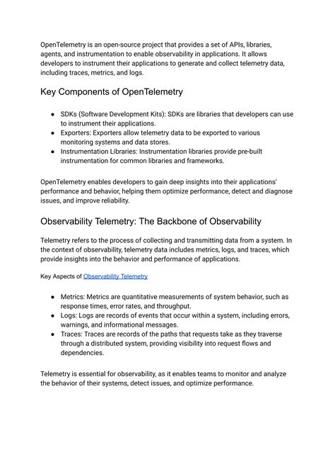 Apm Vs Observability Demystifying Opentelemetry And The Role Of