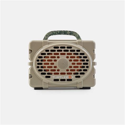 Turtlebox Audio Outdoor Speaker Gen 3 Tan Camo Handle Dick Fergusons Clothing Store Inc