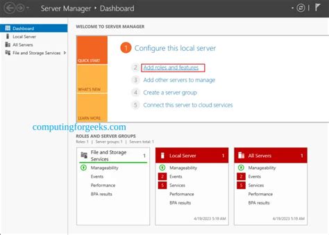 Install And Configure Dns Server On Windows Server 2022 Computingforgeeks