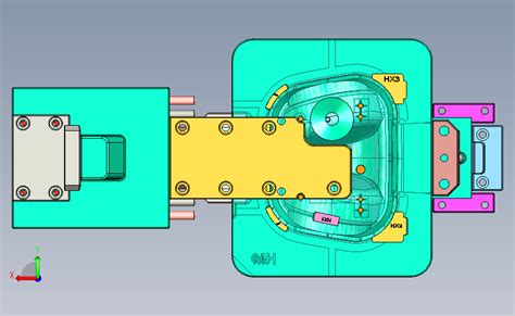 耳机模具3d模型 X T格式 Ug Nx 设计 Parasolid 模型图纸下载 懒石网
