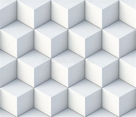 3d Cubes Seamless Patterns Stock Vector Illustration Of Tiles 15930139