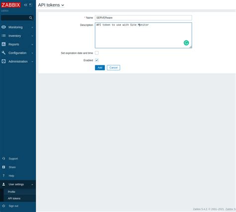 Howto Zabbix Integration Bicom Systems Wiki