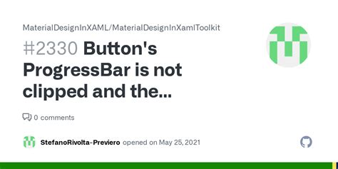 Buttons Progressbar Is Not Clipped And The Progressbar Border Is Stuck To Primaryhuelightbrush