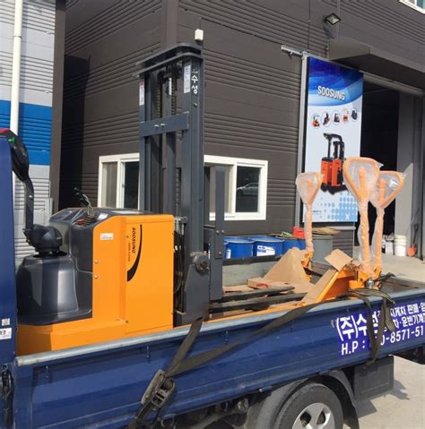 주수성 중고 전동포크리프트 Swr 1300l 보행식 전동지게차 1대 핸드파렛트 트럭 Shp 2500 3대 판매 출고 수성물류운반기계 수성 지게차 네이버 블로그