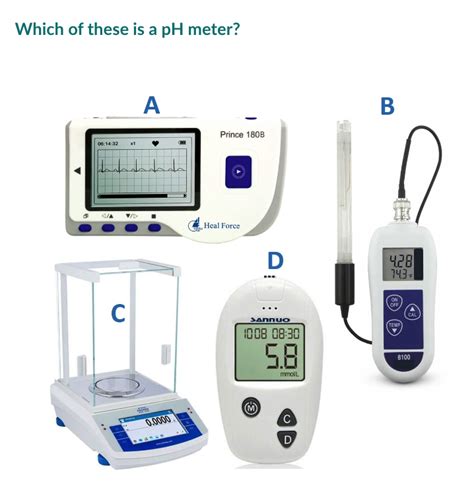 Solved Which Of These Is A Ph Meter Chegg Com