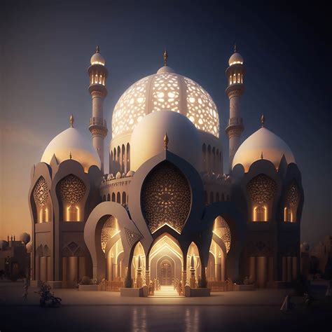 Spiritual Ai Mosque By Marwa El Nahas Futuristic