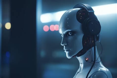 Premium Ai Image Future Of Call Centers Ai Control For Efficient Operations And Improved