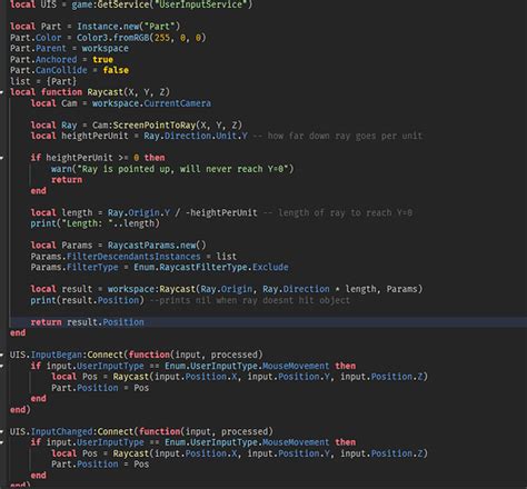 Raycast Ray Ends At Certain Y Axis Scripting Support Developer
