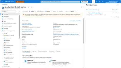 サーバーのコンピューティングを開始する Azure Database For Postgresql Microsoft Learn