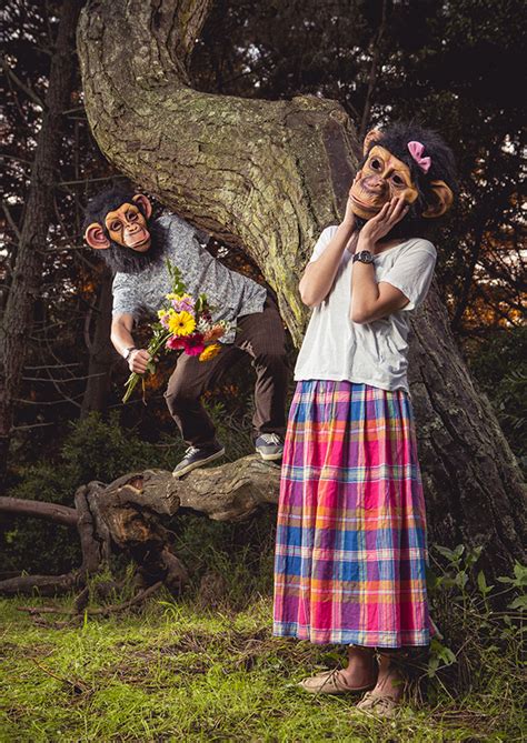 The Monkey Love Story On Behance